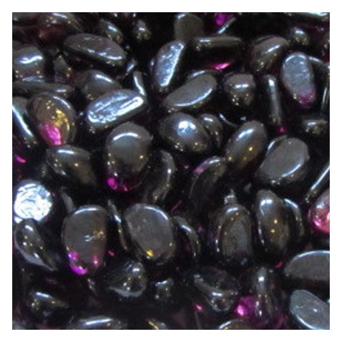 amethyst glass cobbles, cobbles are perfect for decoration of your ...