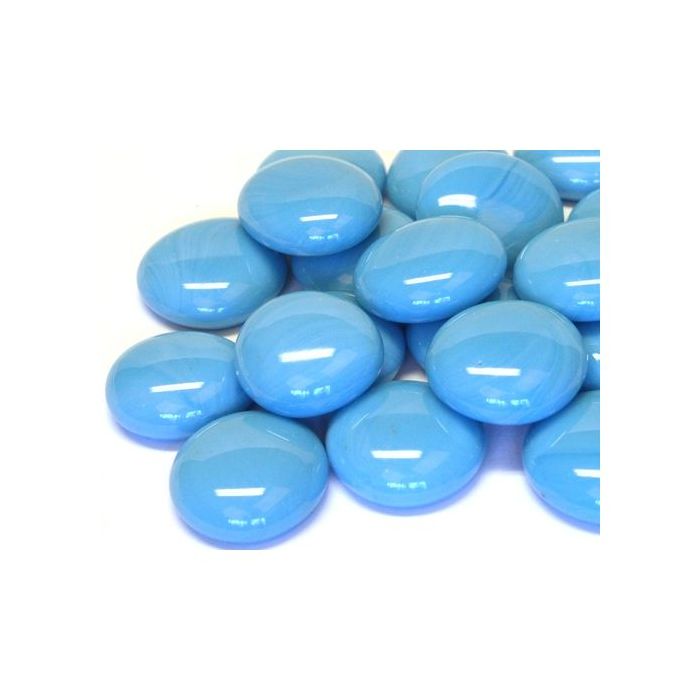 Turquoise Marble Glass Pebbles 100g - Cadoworld Ltd - www.glasspebbles ...