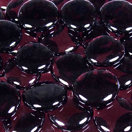 Purple Glass Pebbles, Pebbles are perfect for decoration of your table ...