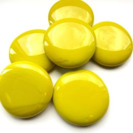 XLarge yellow Marble Glass Pebbles, Pebbles are perfect for decoration ...